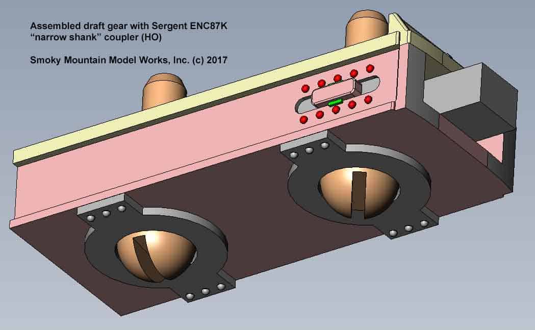 HO Draft Gear/Couplers