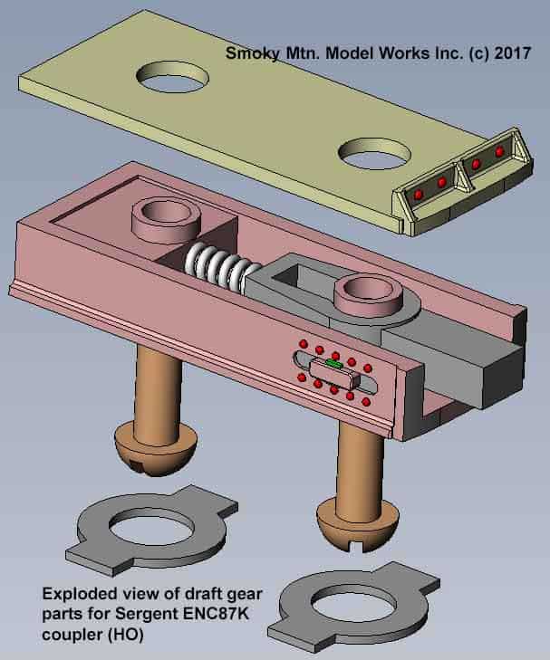 HO Draft Gear/Couplers