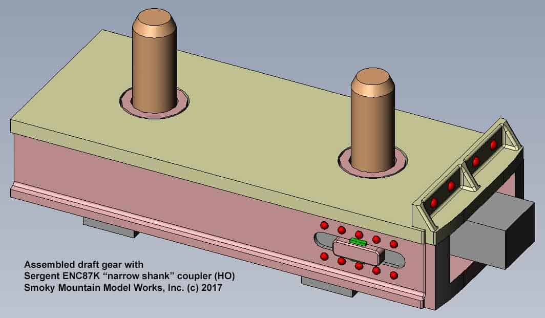 HO Draft Gear/Couplers